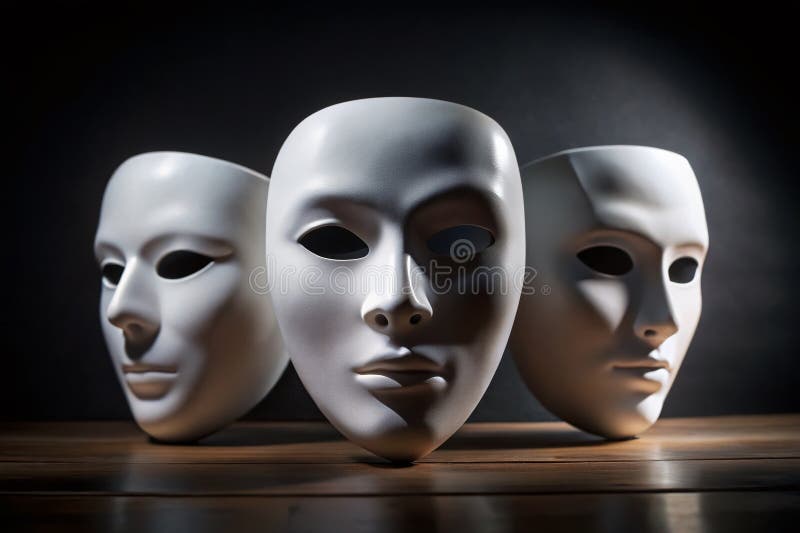 Unveiling the Enigma White Masks Uniformity and Anonymity in a Gloomy ...