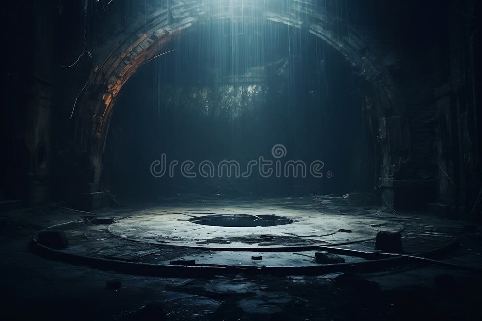 Unveiling the Enigmatic Realm: a Hidden Gateway. AI Stock Illustration ...