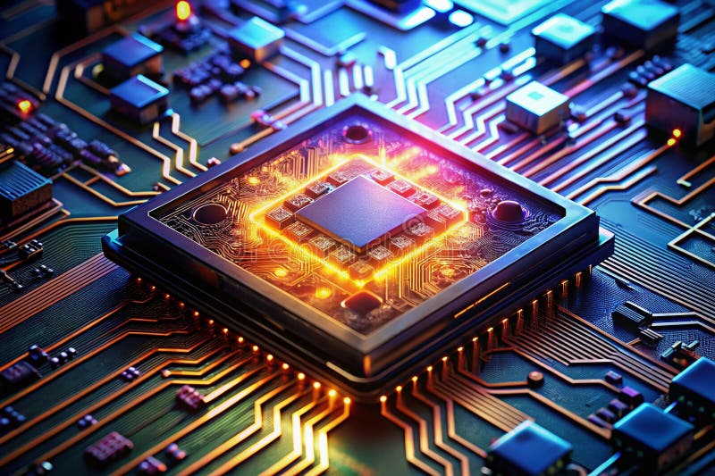Unveiling the Future a Deep Dive into Advanced AI Chip Technology and Futuristic Circuit Board ...