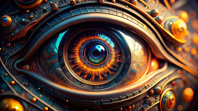 Unveiling the Future a Detailed Macro Exploration of a Robotic Eyes ...