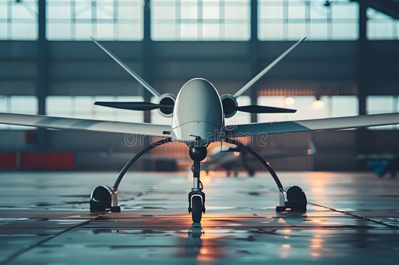 Unveiling the Future of Flight, Autonomous Drone Technology Soars in Modern Hangar ...