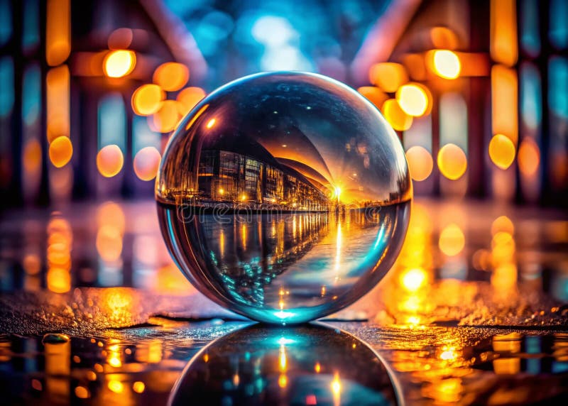 Unveiling the Future a Mystical Crystal Ball Fortune Telling Prediction ...