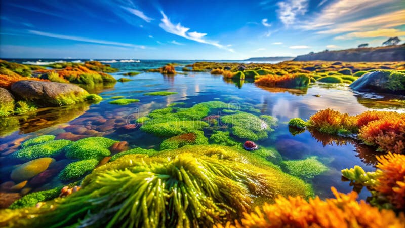 Unveiling the Hidden Wonders of a Tide Pool Algae Ecosystem a ...