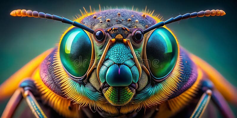 Unveiling the Hidden World a Detailed Macro Photography Portrait of an ...