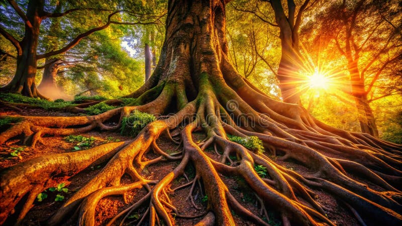 Unveiling the Hidden World a Macro Exploration of Intricate Tree Root ...