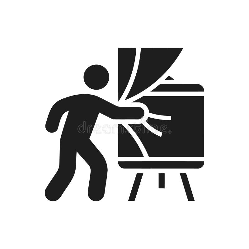 Unveiling Icon stock vector. Illustration of discovery - 361856495