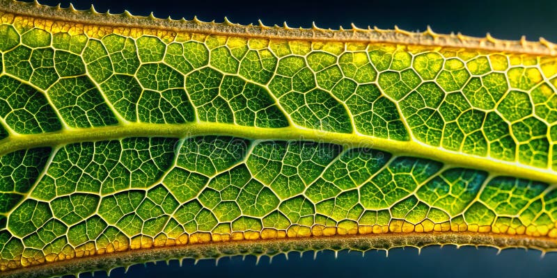 Unveiling the Inner Structure of a Plant Leaf a Microscopic Exploration ...