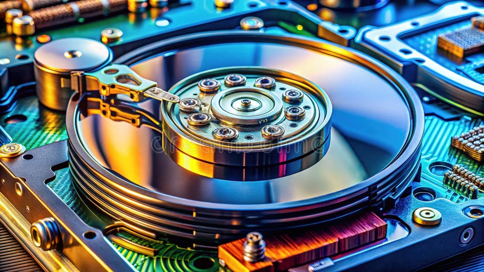 Unveiling the Inner Workings of a Disassembled Hard Drive a Deep Dive ...