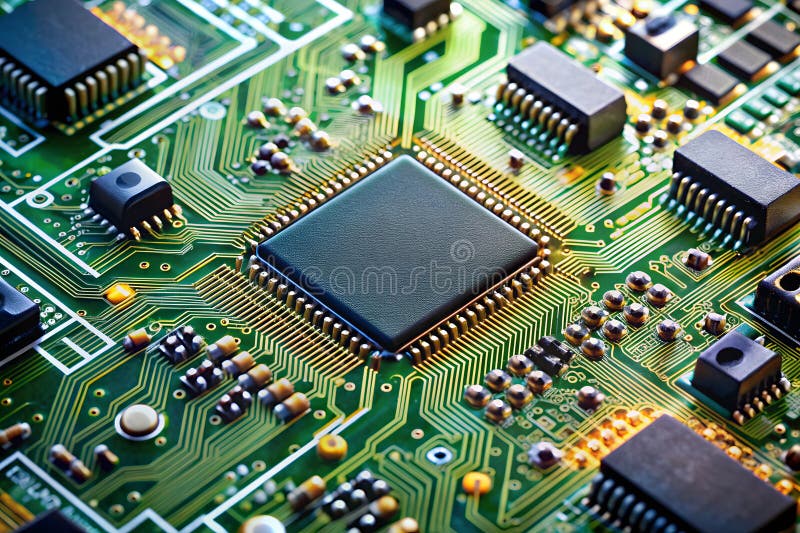 Unveiling the Inner Workings of a Modern Motherboard a Symphony of Electronics Circuits and ...