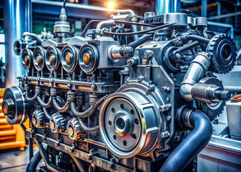 Unveiling the Inner Workings of a Powerful Industrial Diesel Engine ...