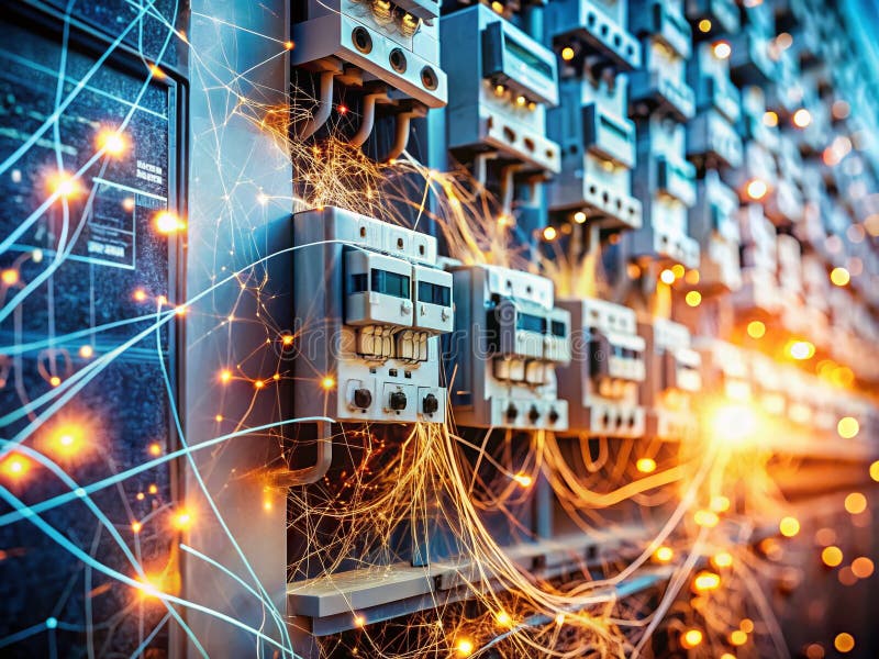 Unveiling the Interconnected Network a Double Exposure of Miniature ...