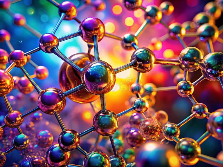 Unveiling the Intricate Architecture of a Molecule a Stunning ...