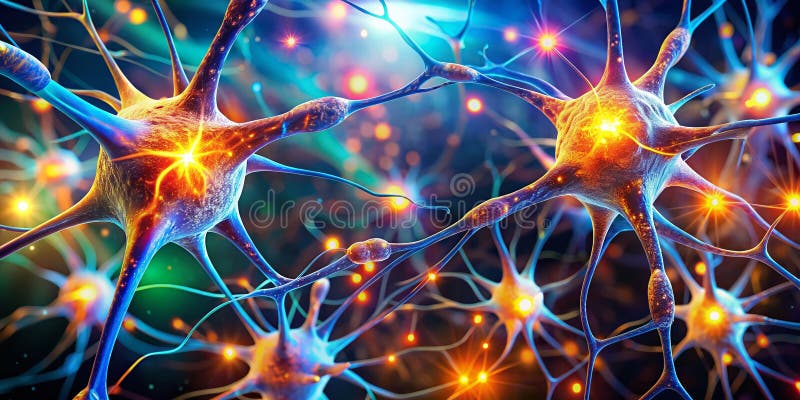 Unveiling the Intricate Dance of Neurons a Microscopic Glimpse into ...