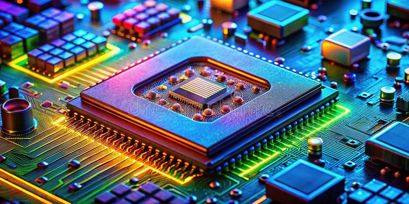 Unveiling the Intricate Inner Workings of a Supercomputer Motherboard a ...