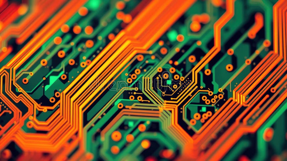 Unveiling the Intricate MicroCircuitry a Stunning Visualization of ...