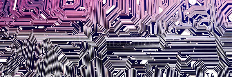 Unveiling the Intricate Microstructure of an Electronic Circuit Board a Detailed Microscope ...