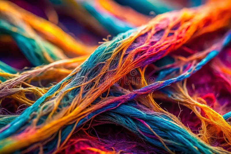 Unveiling the Intricate Network of Collagen Fibers a Microscopic ...