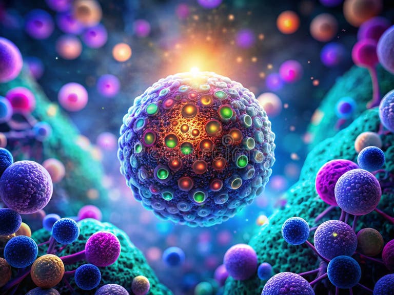 Unveiling the Intricate Structure of a Cell Nucleus a LowLight ...