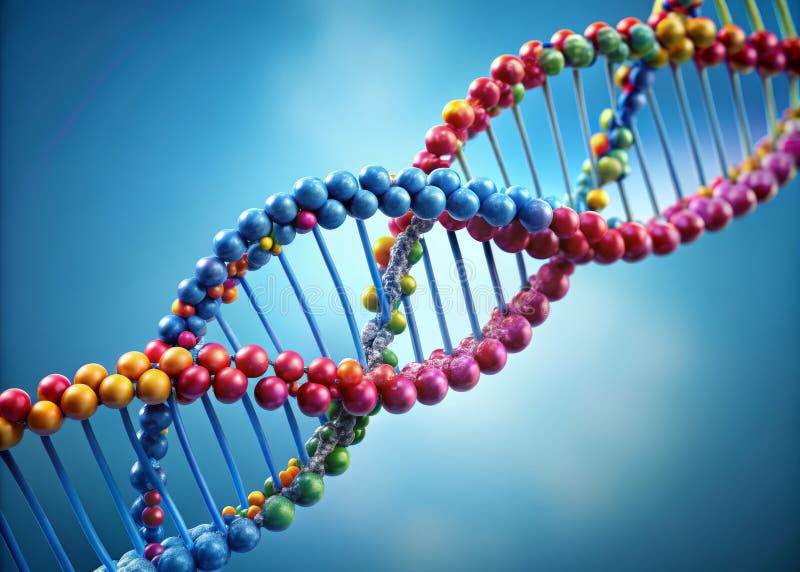 Unveiling the Intricate Structure of the DNA Double Helix a Detailed 3D ...