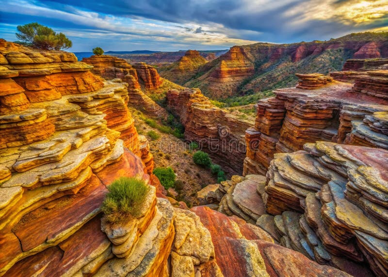 Unveiling the Intricate Textures of an Australian Cape Range Canyon a ...