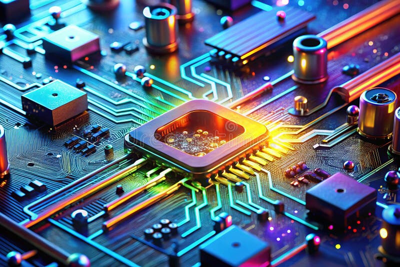 Unveiling the Intricate World of Data Encryption a Futuristic CloseUp ...