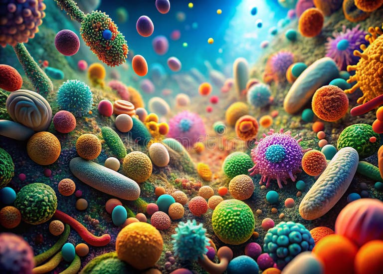 Unveiling the Intricate World of the Gut Microbiome a Microscopic ...