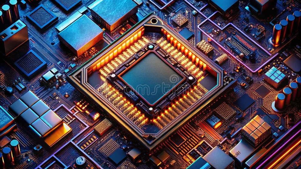Unveiling the Intricate World of Microchip Technology a DronesEye View ...
