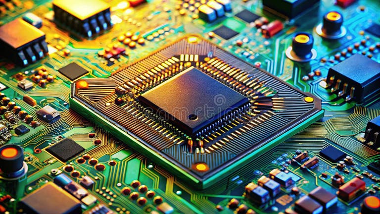 Unveiling the Intricate World of Microelectronics a Detailed Look at a ...