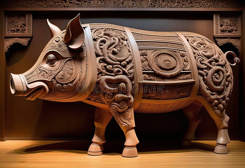 Unveiling the Intriguing Tale of the Mammoth Wooden Pig Monument Stock ... Unveiling the Intriguing Tale of the Mammoth Wooden Pig Monument Stock ...