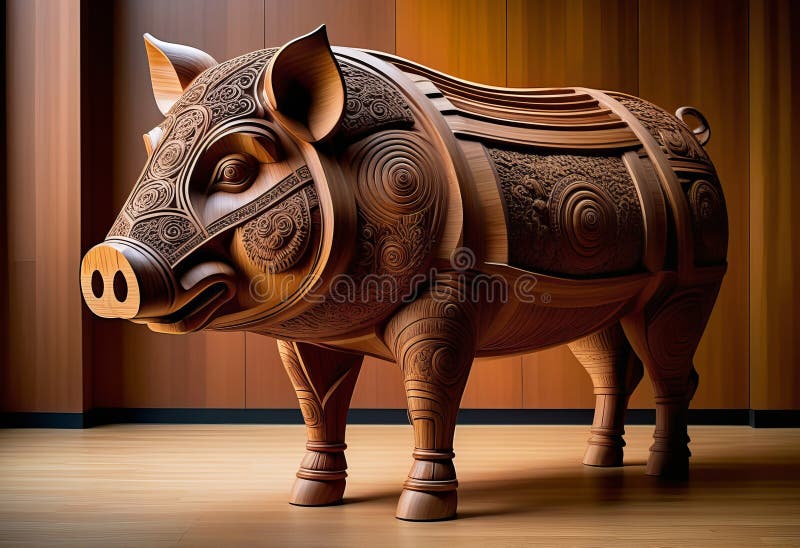 Unveiling the Intriguing Tale of the Mammoth Wooden Pig Monument Stock ... Unveiling the Intriguing Tale of the Mammoth Wooden Pig Monument Stock ...