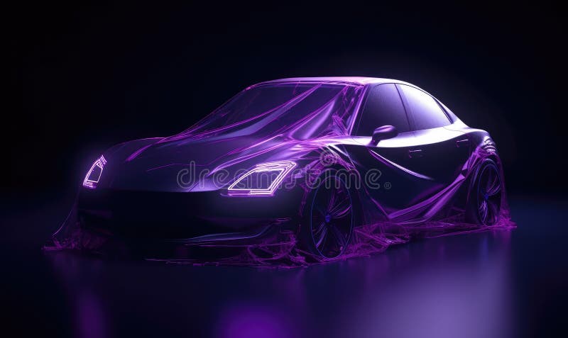 Unveiling the Latest Car Model with Dramatic Cloth Cover Creating Using ...