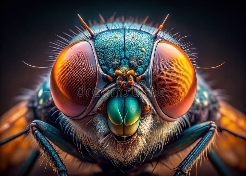 Unveiling the Marvelous Microscopic World a Detailed CloseUp of a House ...