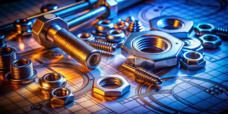 Unveiling the Mechanics a LowLight Industrial Photography Study of a ...