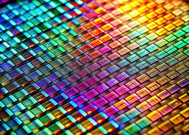 Unveiling the Microscopic Majesty of a Silicon Wafer a Deep Dive into ...