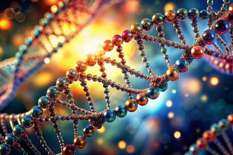 Unveiling the Microscopic Marvels of the DNA Helix a Stunning Visual ...