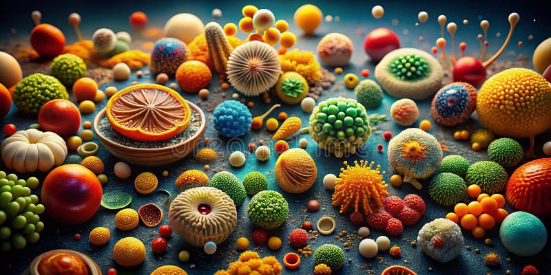 Unveiling the Microscopic Marvels of Food a Visual Exploration of ...