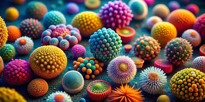 Unveiling the Microscopic Marvels of Pollen a Visual Journey through ...