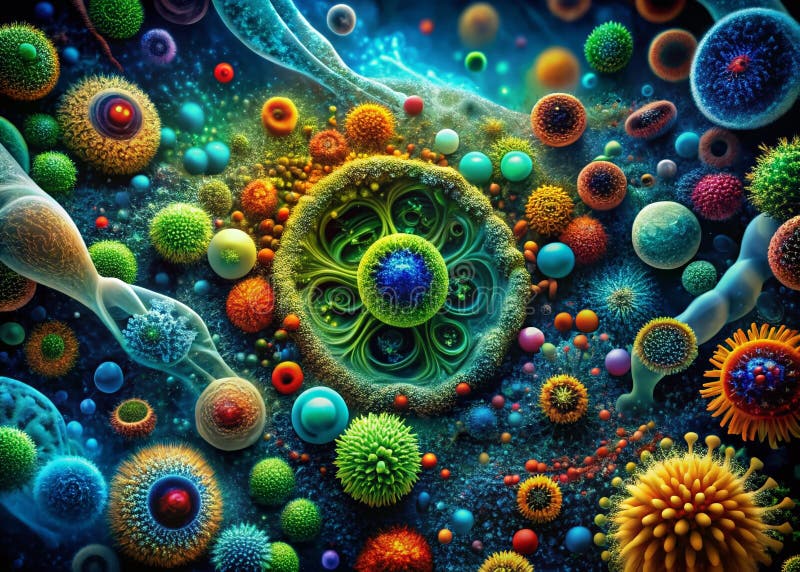 Unveiling the Microscopic Realm a LongExposure Study of Bacteria and ...