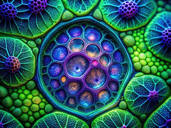 Unveiling the Microscopic Universe a NightVision Deep Dive into Plant ...