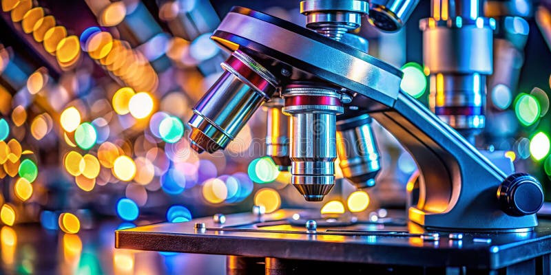 Unveiling the Microscopic World a Stunning CloseUp View of Scientific ...