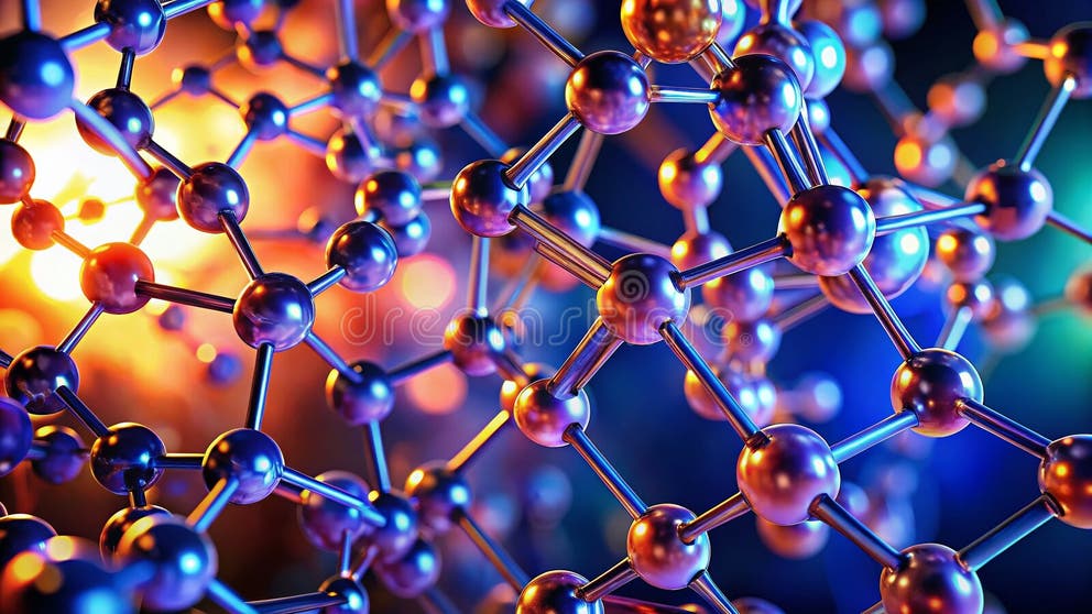 Unveiling Molecular Structures in Low Light a Stunning Microscopic ...
