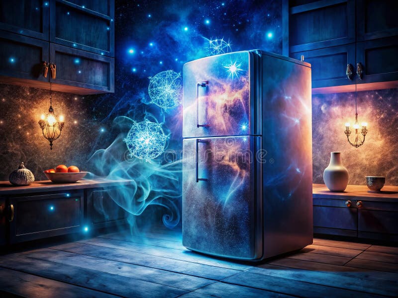 Unveiling the Mystical a Double Exposure of Kitchen and Enchanting ...