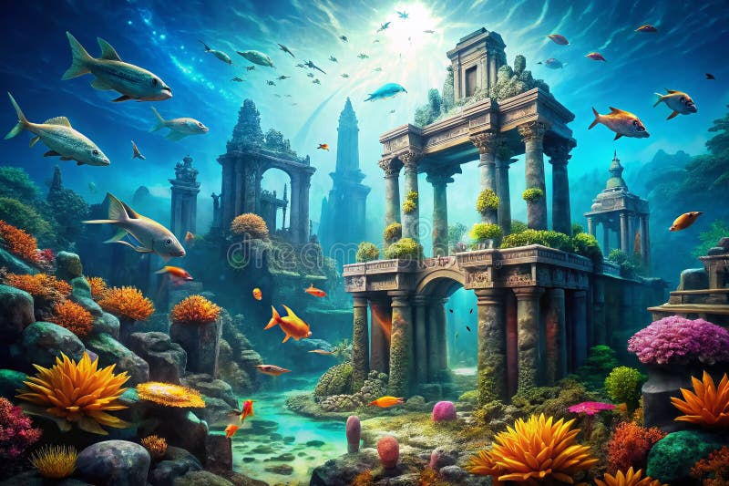 Unveiling the Mystical Underwater City of Atlantis Exploring Advanced ...