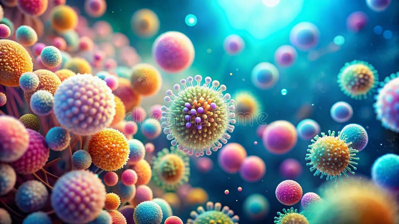 Unveiling Natures Microscopic Marvels a CloseUp Look at Spore ...