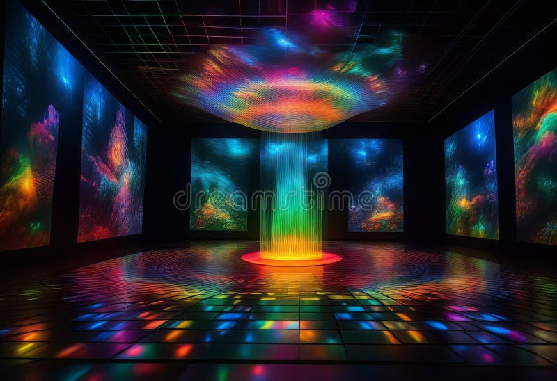 Unveiling the Pulsating Mystique of Alien Holography Stock Illustration ... Unveiling the Pulsating Mystique of Alien Holography Stock Illustration ...