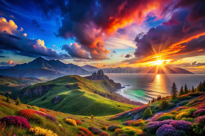 Unveiling the Rainbow a Captivating Panoramic View of the Visible Light ...