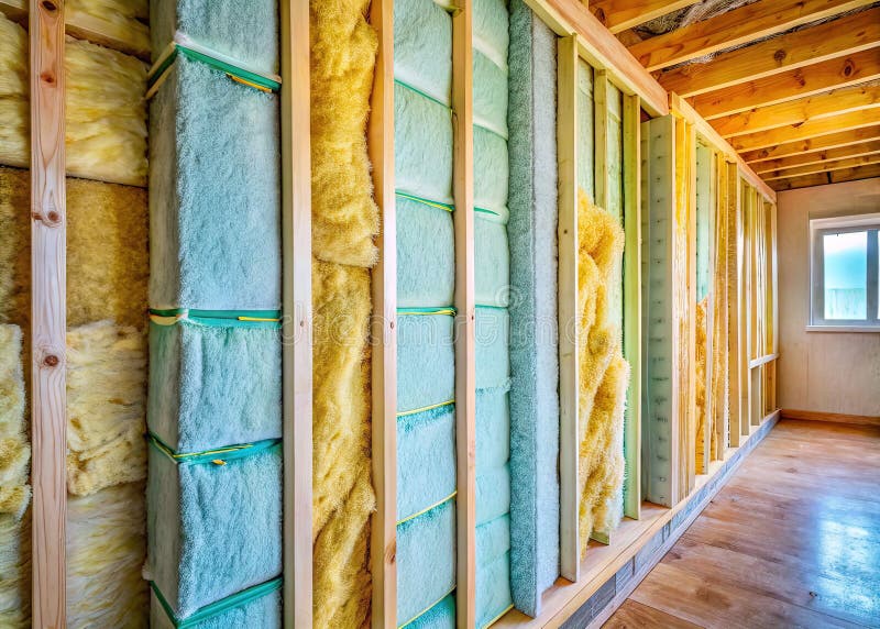 Unveiling the Raw Beauty Exposed Insulation and Construction Materials ...