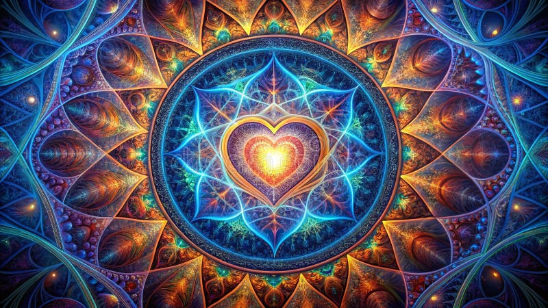 Unveiling the Sacred Geometry Heart a Visual Exploration of Unity ...