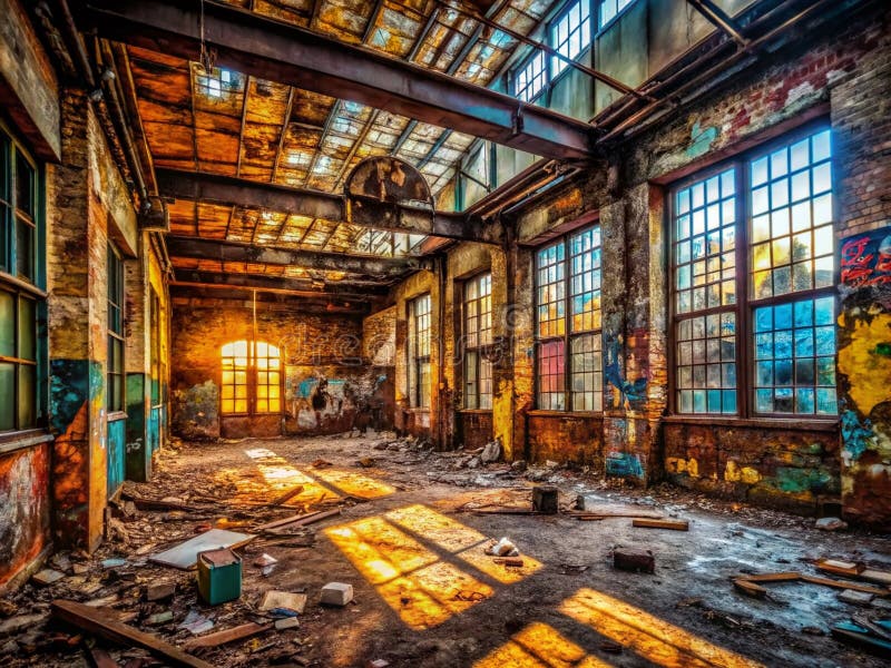 Unveiling the Secrets of an Abandoned Urban Interior Exploring Decay ...