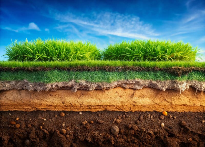 Unveiling the Secrets of a Grassy Soil Profile a Detailed Macro ...